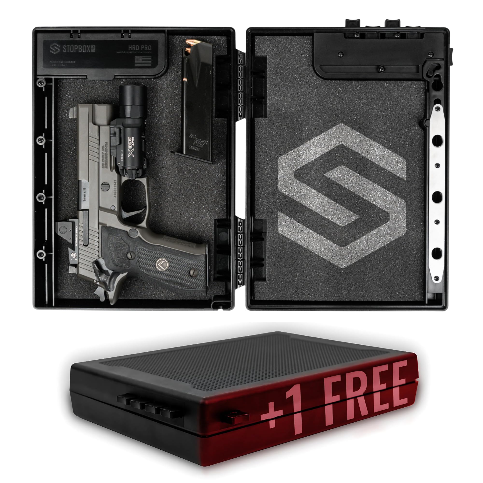 Stopbox Pro Safe Alternative for Handgun Storage, Instant Access ...
