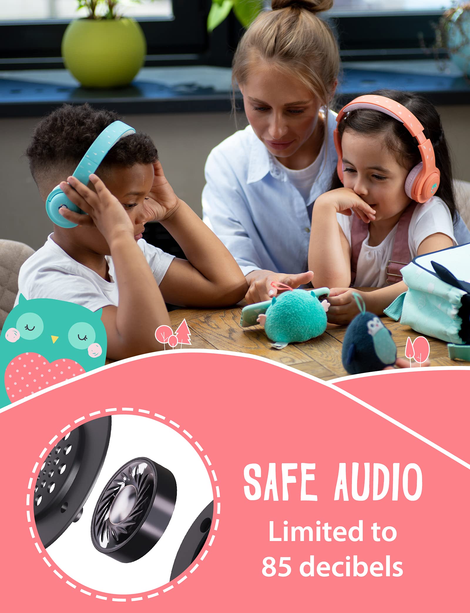 Mua Planet Buddies Bluetooth Headphones for Kids | Wireless Kids ...