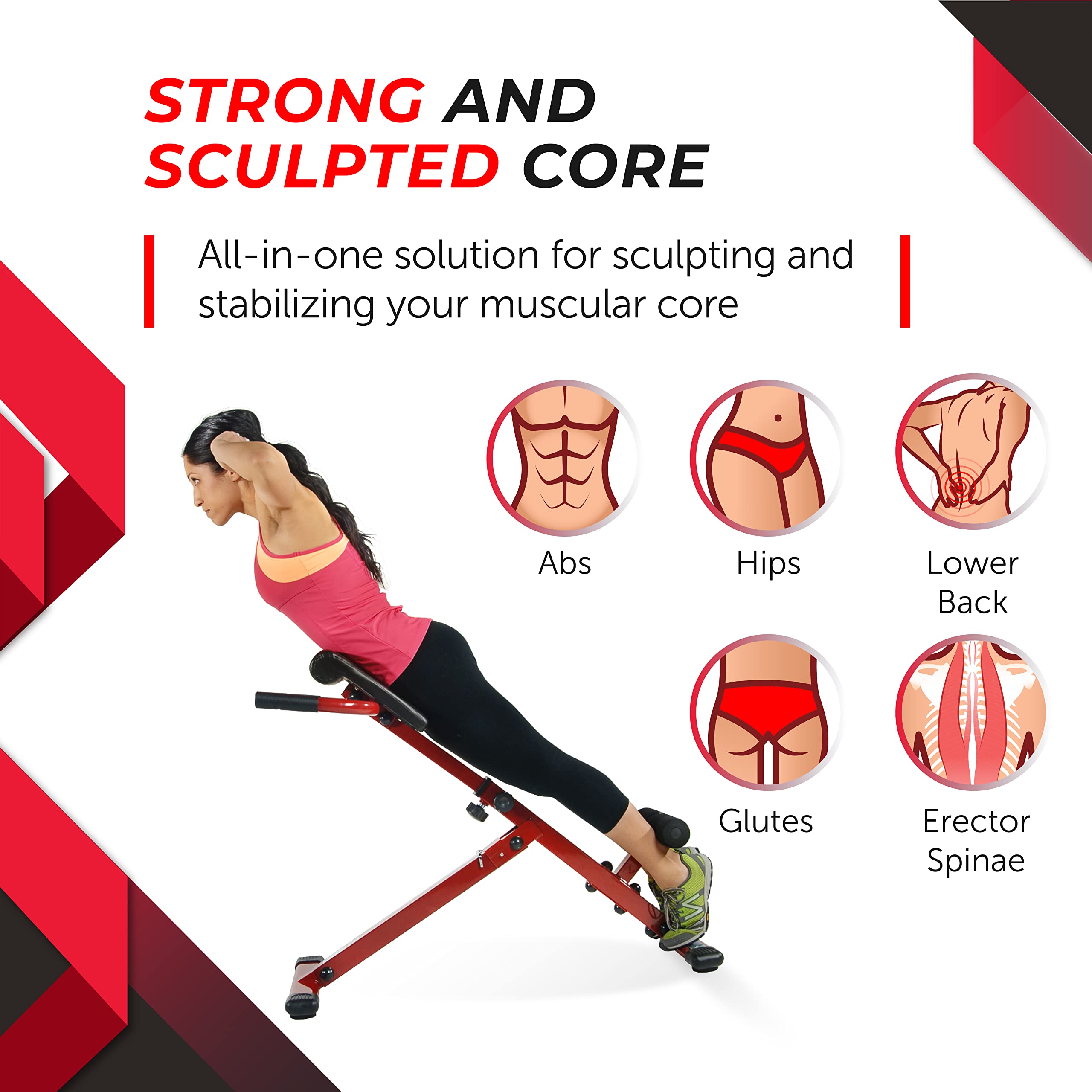 Mua Stamina X Adjustable Ab, Back, and Core Strength Exercise, Sit-Up ...