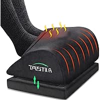 Snailax Foot Rest Under Desk at Work, 2 Heating Levels, 3 Vibrating ...