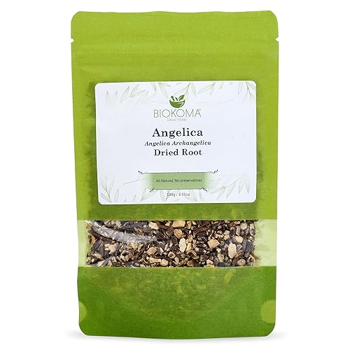 Biokoma Pure Angelica (Angelica Archangelica) Dried Root 100g (3.55oz ...