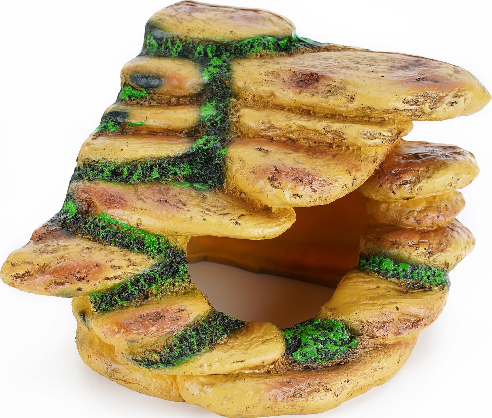 Reptile Hideouts Extra Large Corner Cave Habitat Decor Terrarium ...