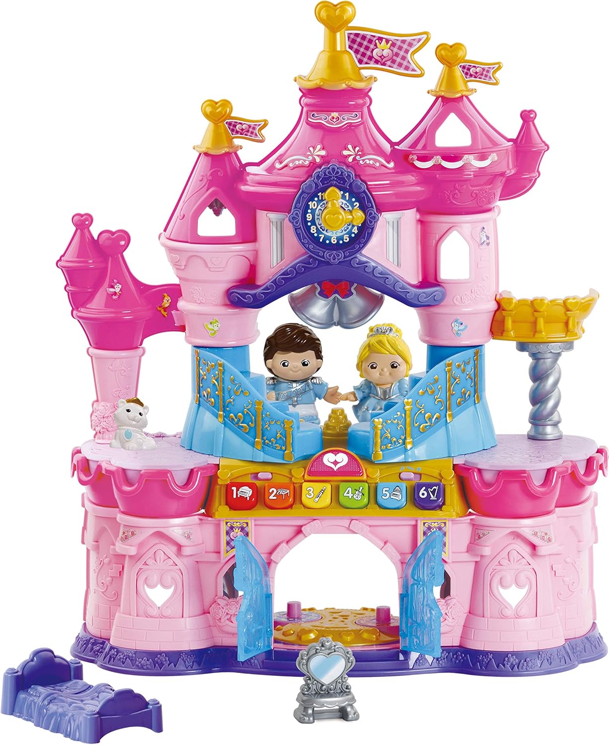 VTech Toot-Toot Friends Magic Light Castle Girls Toy, Interactive ...