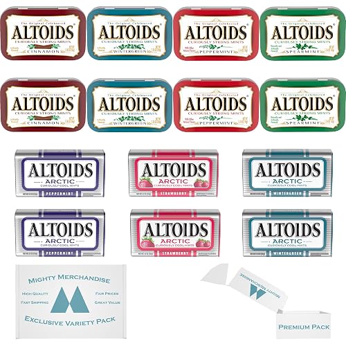 Altoids Curiously Strong Mints All Flavor Variety Pack - 14 Pack ...