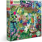 Amazon.com: eeBoo: Piece and Love Sloths 1000 Piece Square Adult Jigsaw ...