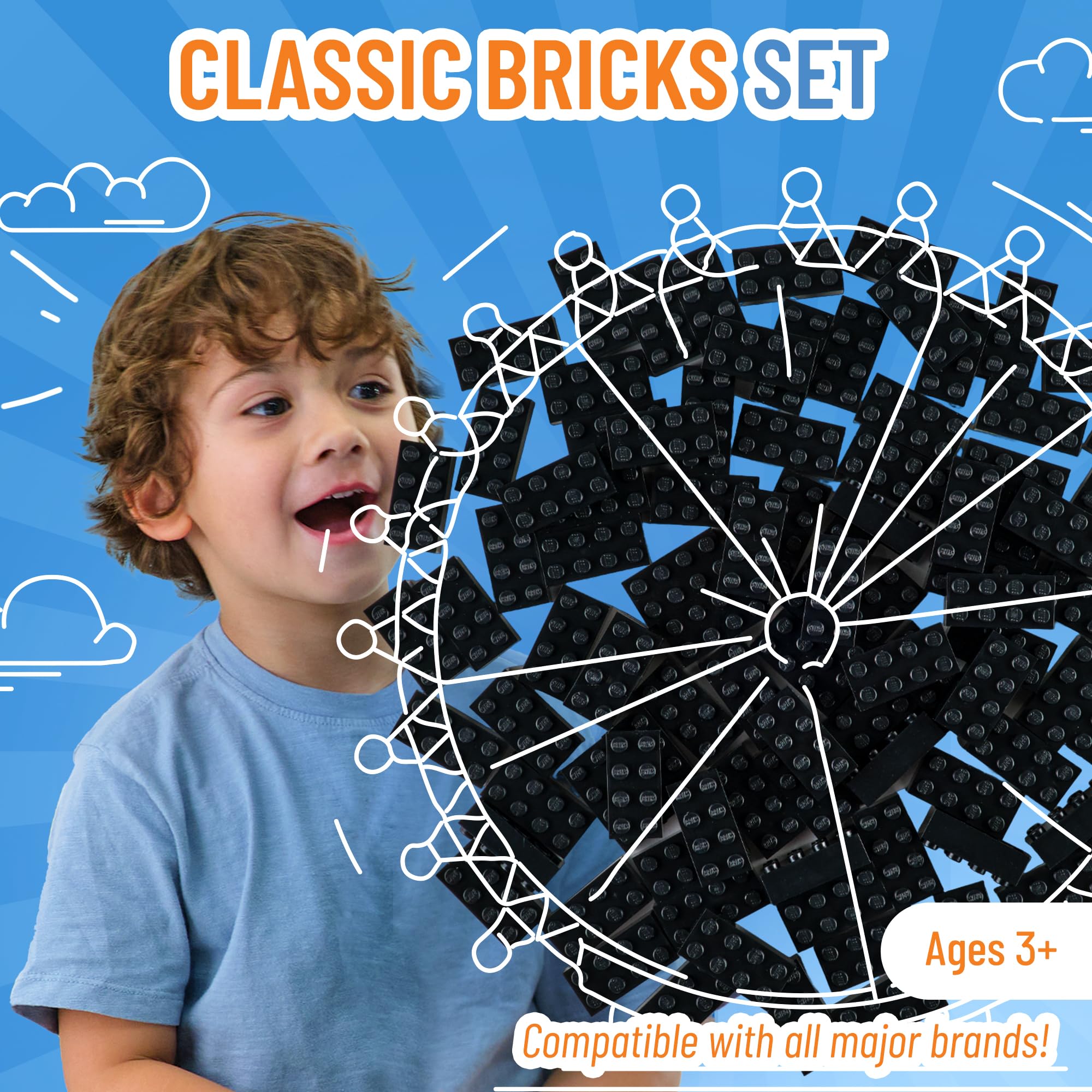 Mua Strictly Briks Compatible with Lego Classic Bricks Starter Kit ...