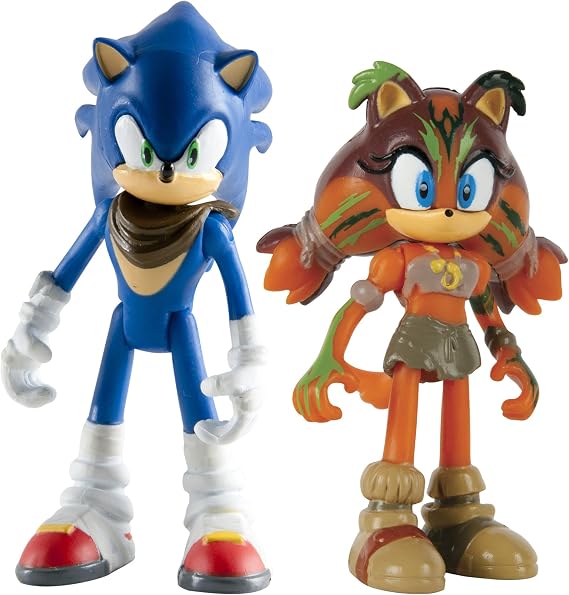 TOMY Sonic Boom Small Figure 2 Pack- Sonic & Sticks: Amazon.co.uk: Toys ...