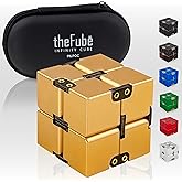 Amazon.com: PILPOC theFube Infinity Cube Fidget Desk Toy - Aluminum ...
