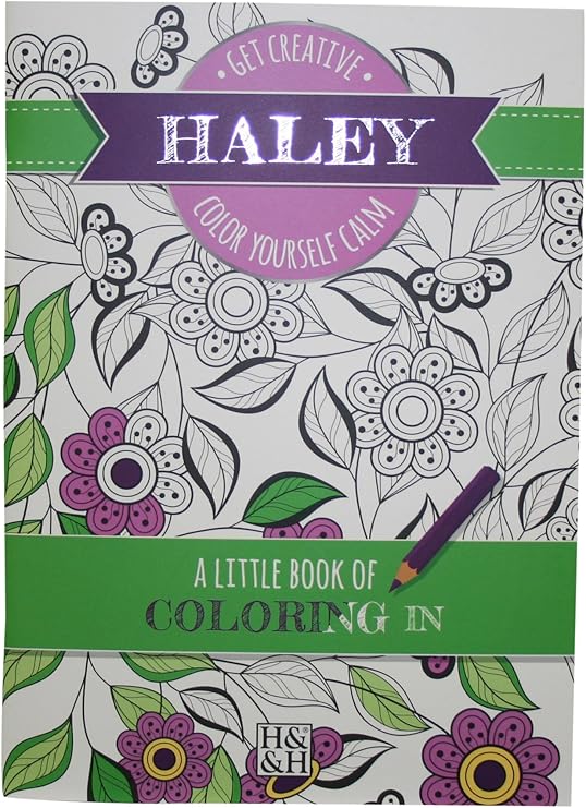 Amazon.com: Coloring Books Haley Drawing Book: Toys & Games