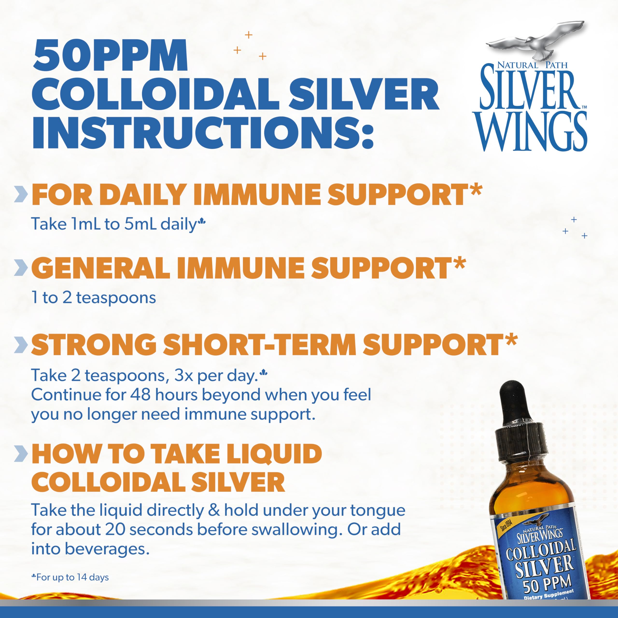 Mua Natural Path Silver Wings Colloidal Silver Liquid -Daily Immune ...