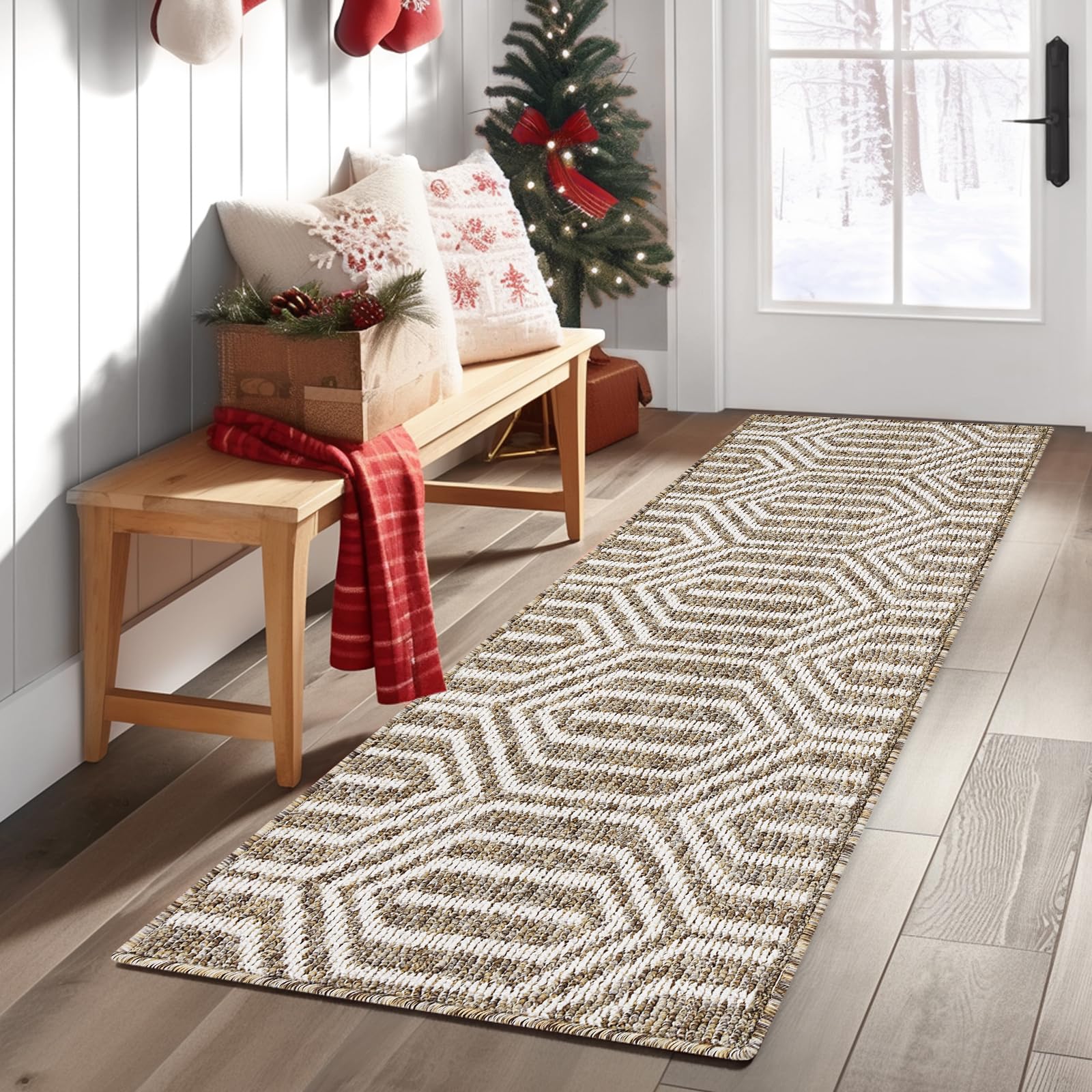 REFETONE Runner Rug, 2'6''x5' Long Door Mats Indoor Runners for ...