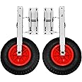 Amazon.com : Newport Inflatable Boat Removable Transom Launch Wheels ...