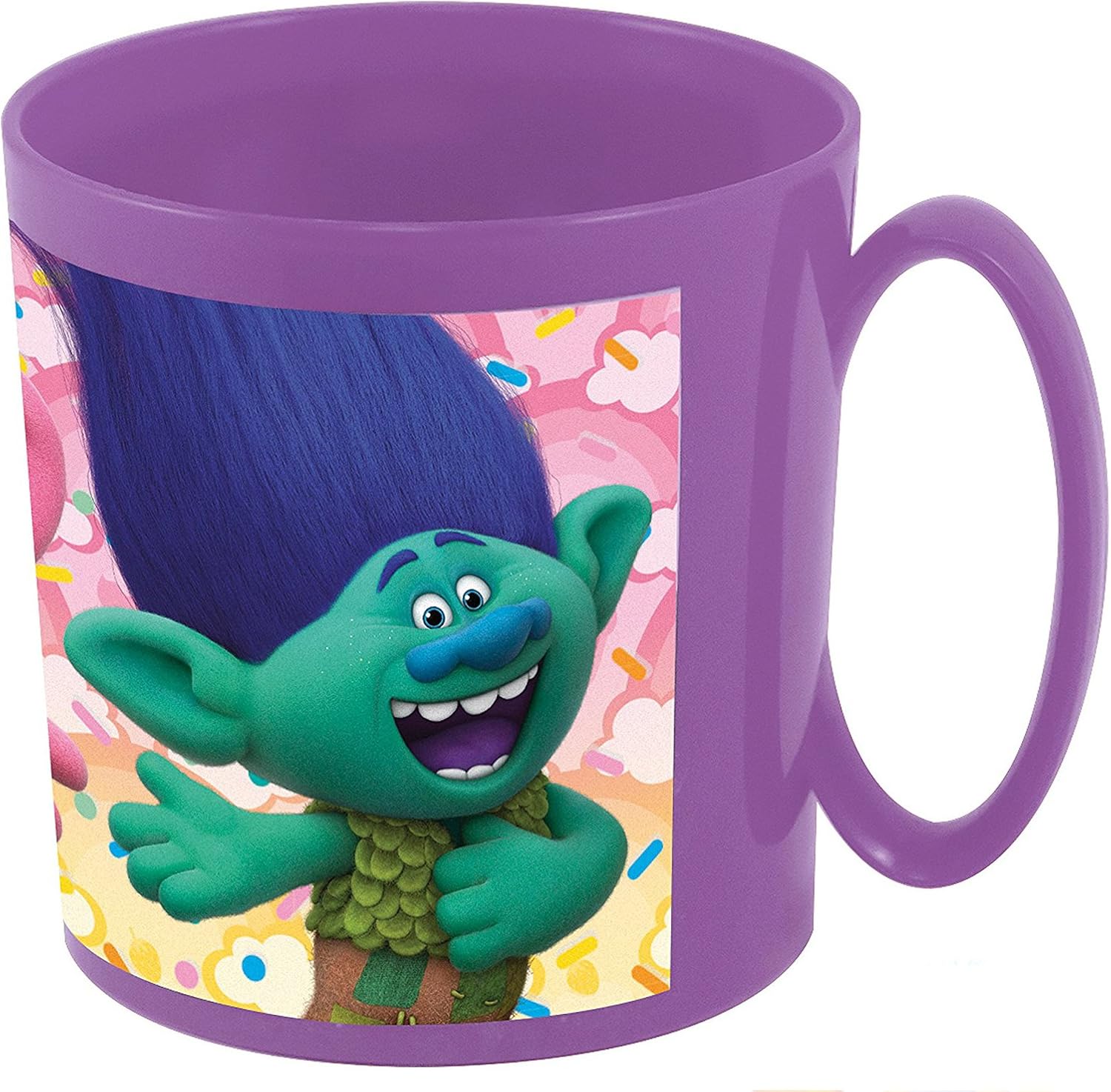 Joy Toy "Trolls Cup for Microwave, Multi-Colour, 350 ml: Amazon.co.uk ...