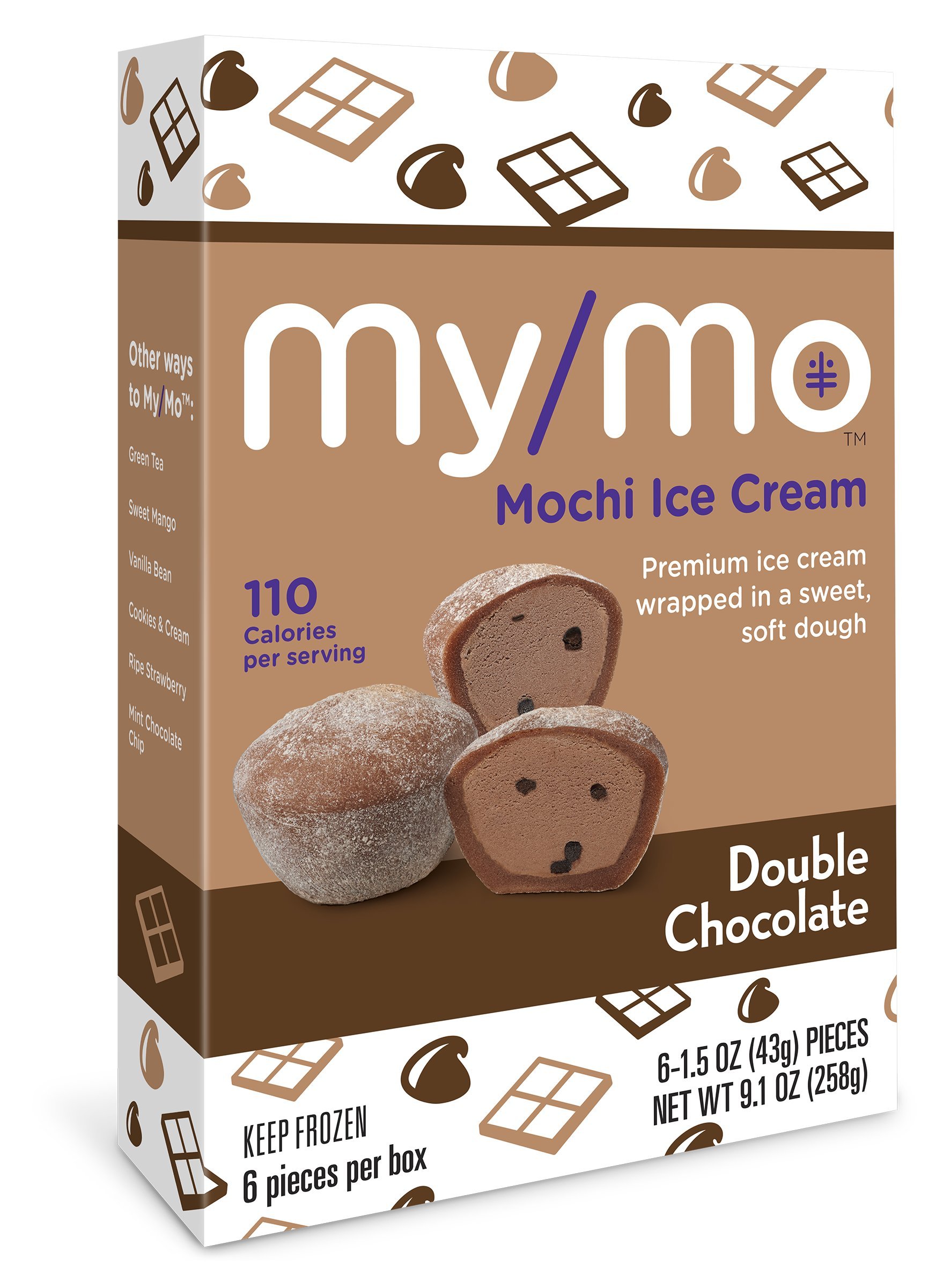 My/Mo Sweet Mango Mochi Ice Cream - 36 Mochi Ice Cream Balls (6 x 6ct ...