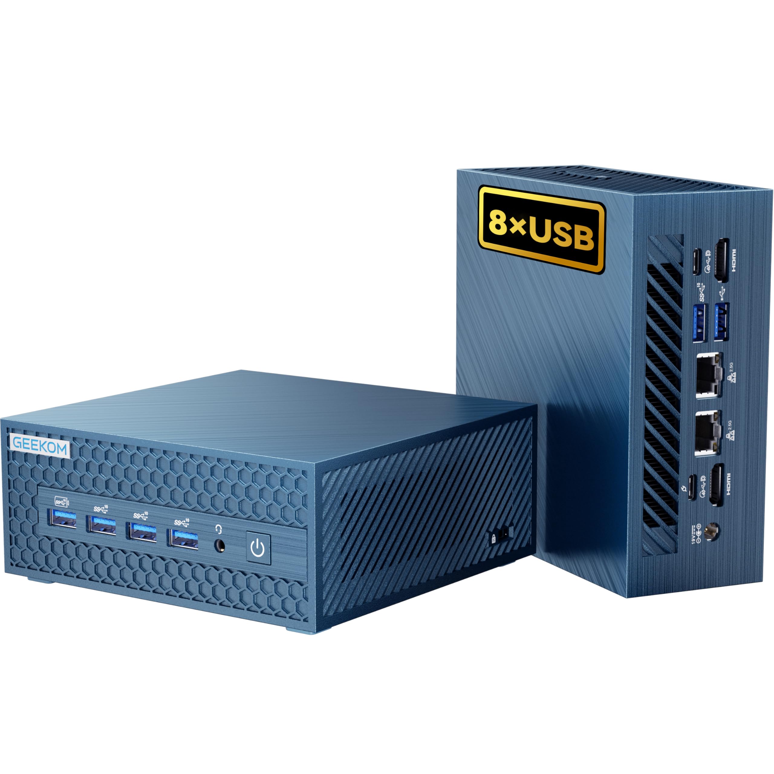 GEEKOM IT1 Mega AI Mini PC with Intel Ultra 5 125H(14th Gen), 32GB DDR5 ...