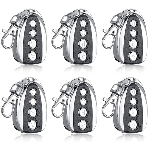 Konohan 6 Pcs 433Mhz Gate Remote Control Automatic Sliding Gate Opener ...