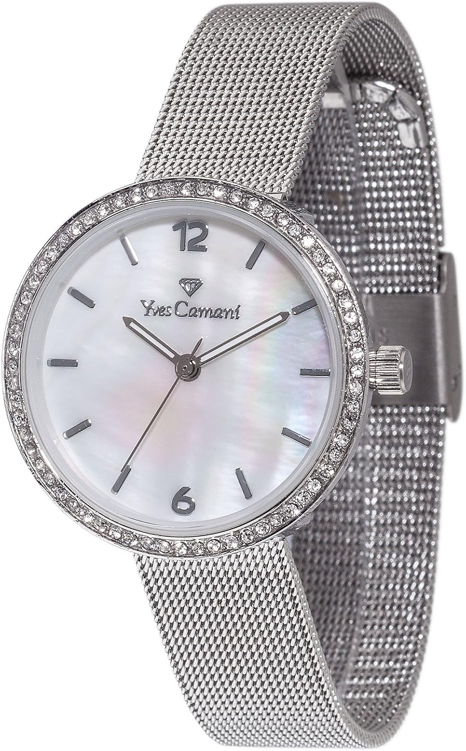 Yves Camani Women's Ophelia Quartz Watch with Mother of Pearl Dial ...