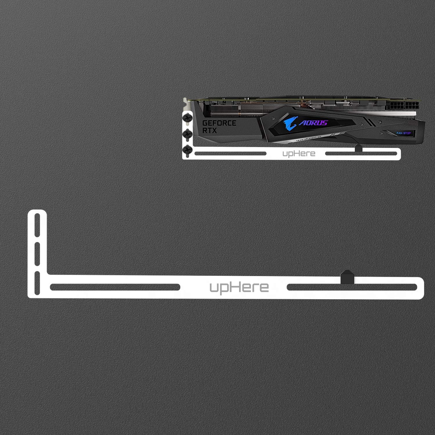 Amazon.com: upHere White Graphics Card GPU Brace Support Video Card Sag ...