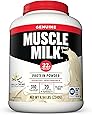 Amazon.com: Muscle Milk Genuine Protein Powder, Vanilla Crème, 32g ...
