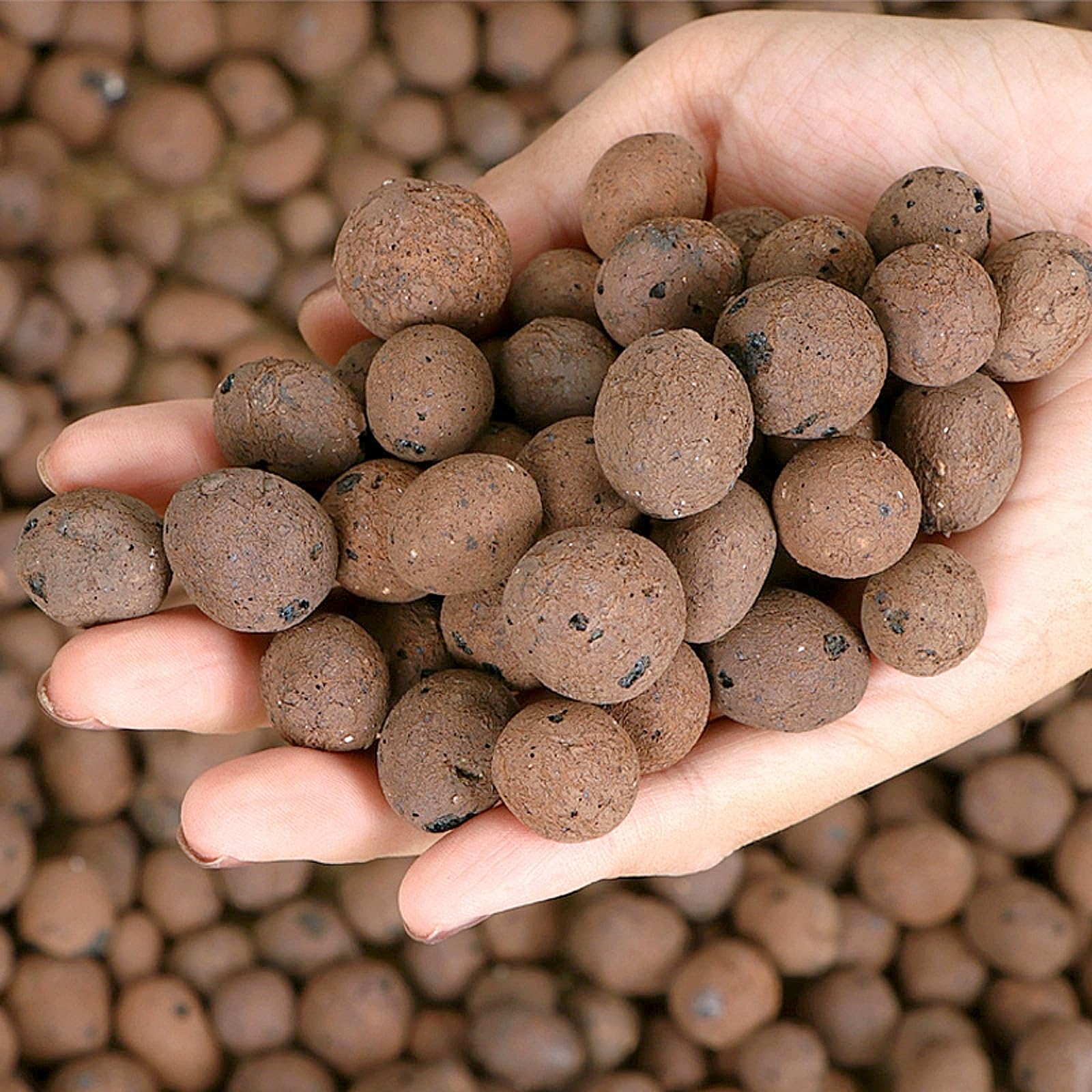 Clay Pebbles for Plants, 2 Quarts 4mm-16mm Leca Balls for Indoor Plants ...