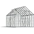 Amazon.com : Palram - Canopia Snap & Grow 8 Ft. x 12 Ft. Greenhouse Kit Hobby DIY Walk In Green ...