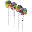 Amazon.com : Fun Express - Mini Swirl Rainbow Pops (2-Pack of 38 ...