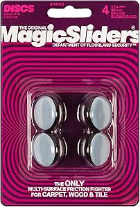 Magic Sliders 04301 1-3/16-Inch Furniture Glide Round Nail On Sliding ...