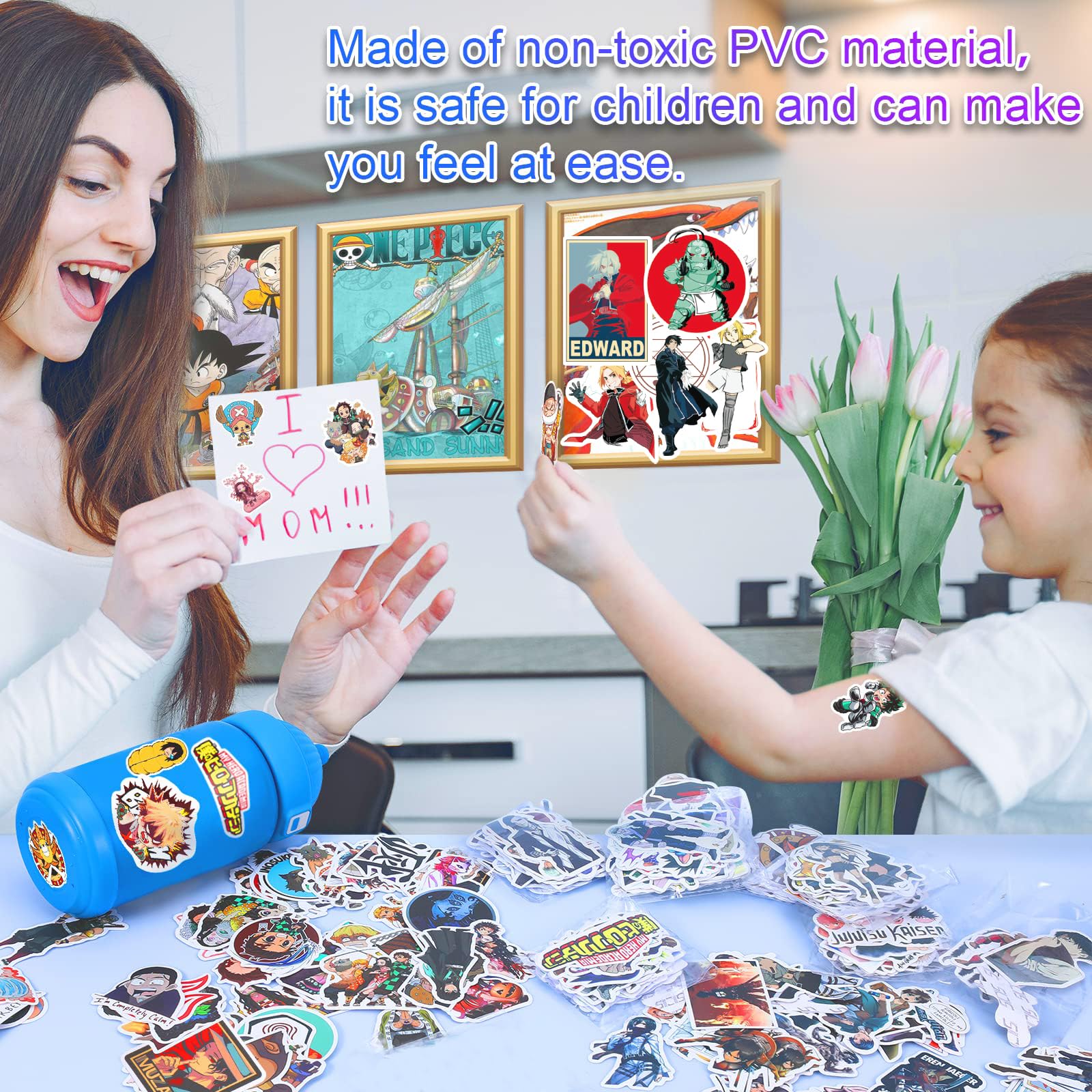 Mua Arme Large Anime Stickers Mixed Pack,600Pcs Mixed With Classic ...