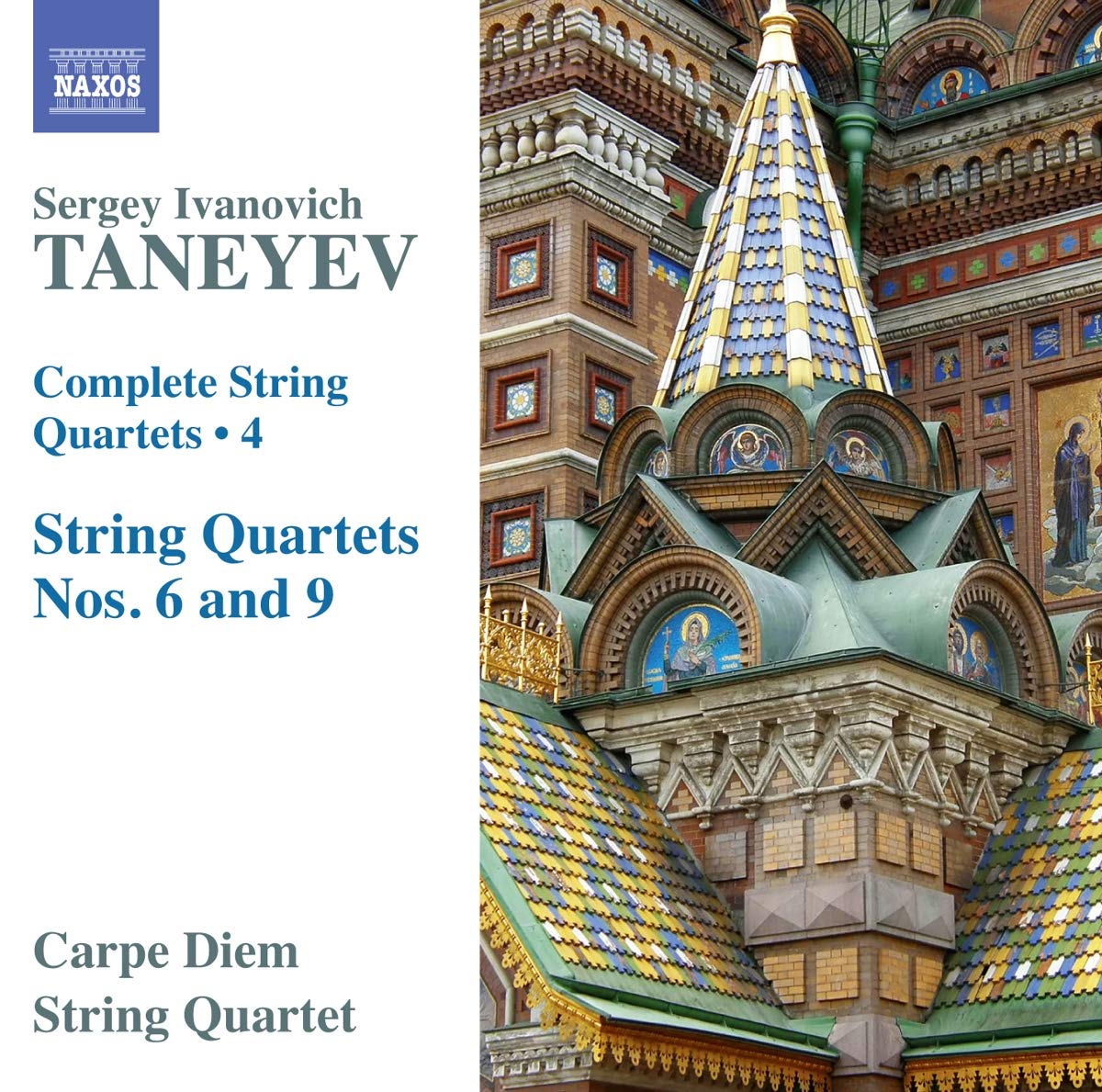 TANEYEV,SERGEI - Taneyev: Complete String Quartets, Vol. 4 - Amazon.com Music