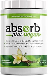 Amazon.com : Absorb Plus Vegan Isolate Protein - Diet Supplement ...