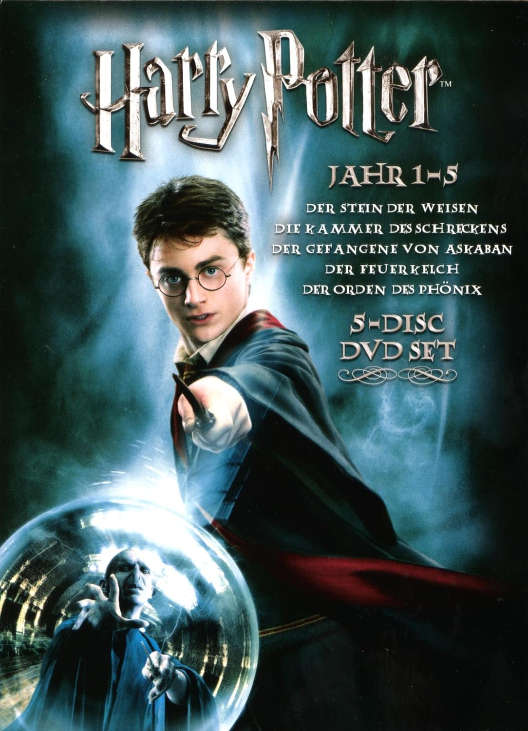 Harry Potter 1-5 (5 DVDs): Amazon.de: Daniel Radcliffe, Emma Watson ...