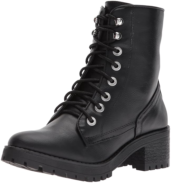 Buy UNIONBAY Women's Alli-u Combat Boot at Amazon.in