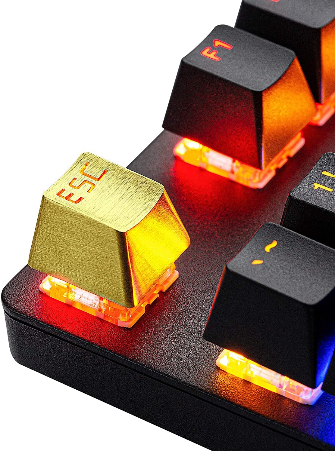 Mua Hallsen Metal Keycaps Mechanical Gaming Keyboard Keycaps (ESC) for ...
