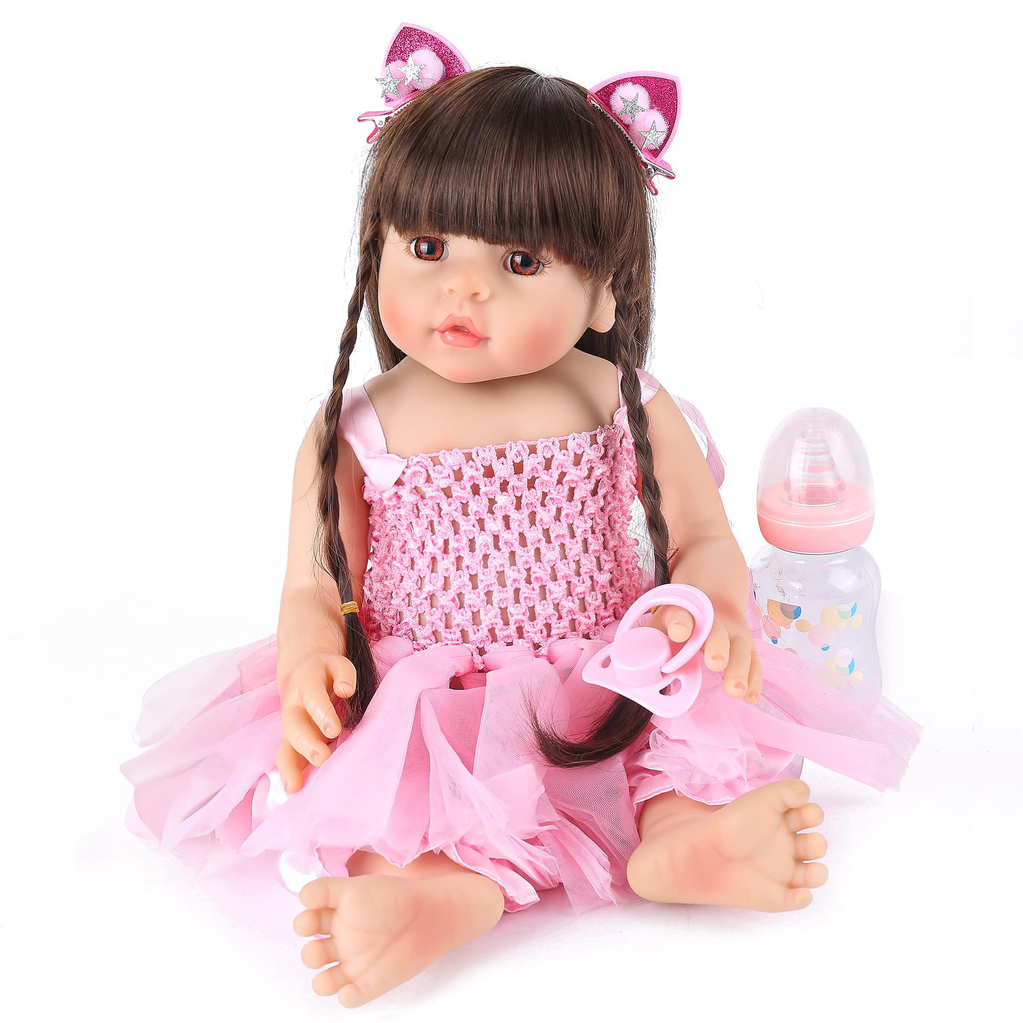 Mua CHAREX Reborn Baby Dolls Silicone Full Body Handmade Realistic ...
