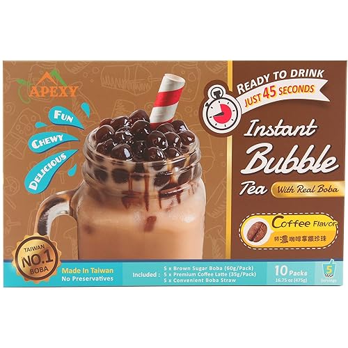 Bubble Tea COMPLETE SET. BEST DIY Boba/Bubble Tea Kit, Ready In 45 ...