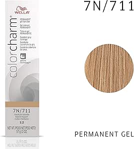 WELLA Color Charm Permanent Gel Hair Color, 7N, 2oz: Amazon.ca: Beauty
