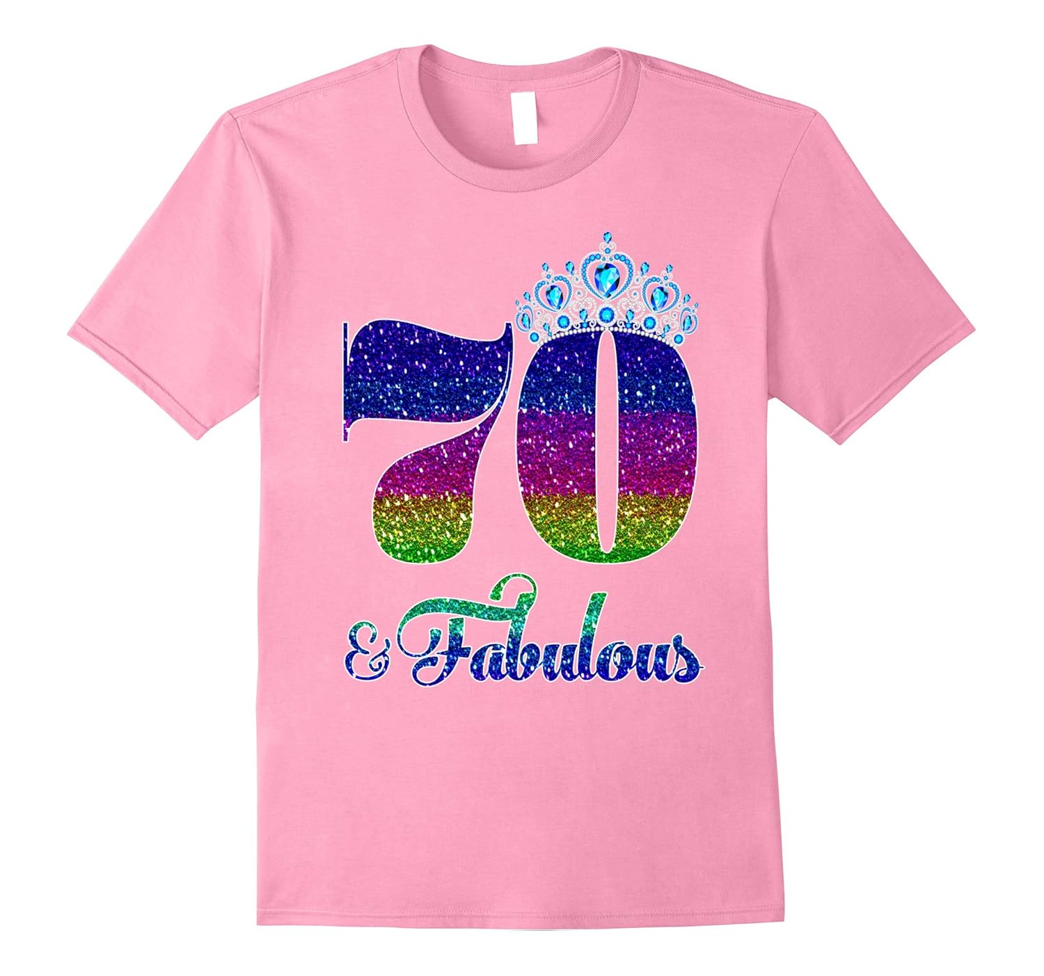 70 And Fabulous TShirt Queen 70th Birthday Shirt-PL – Polozatee