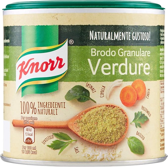 Knorr Dado Gusto Vegetale - 135 g: Amazon.it: Alimentari e cura della casa
