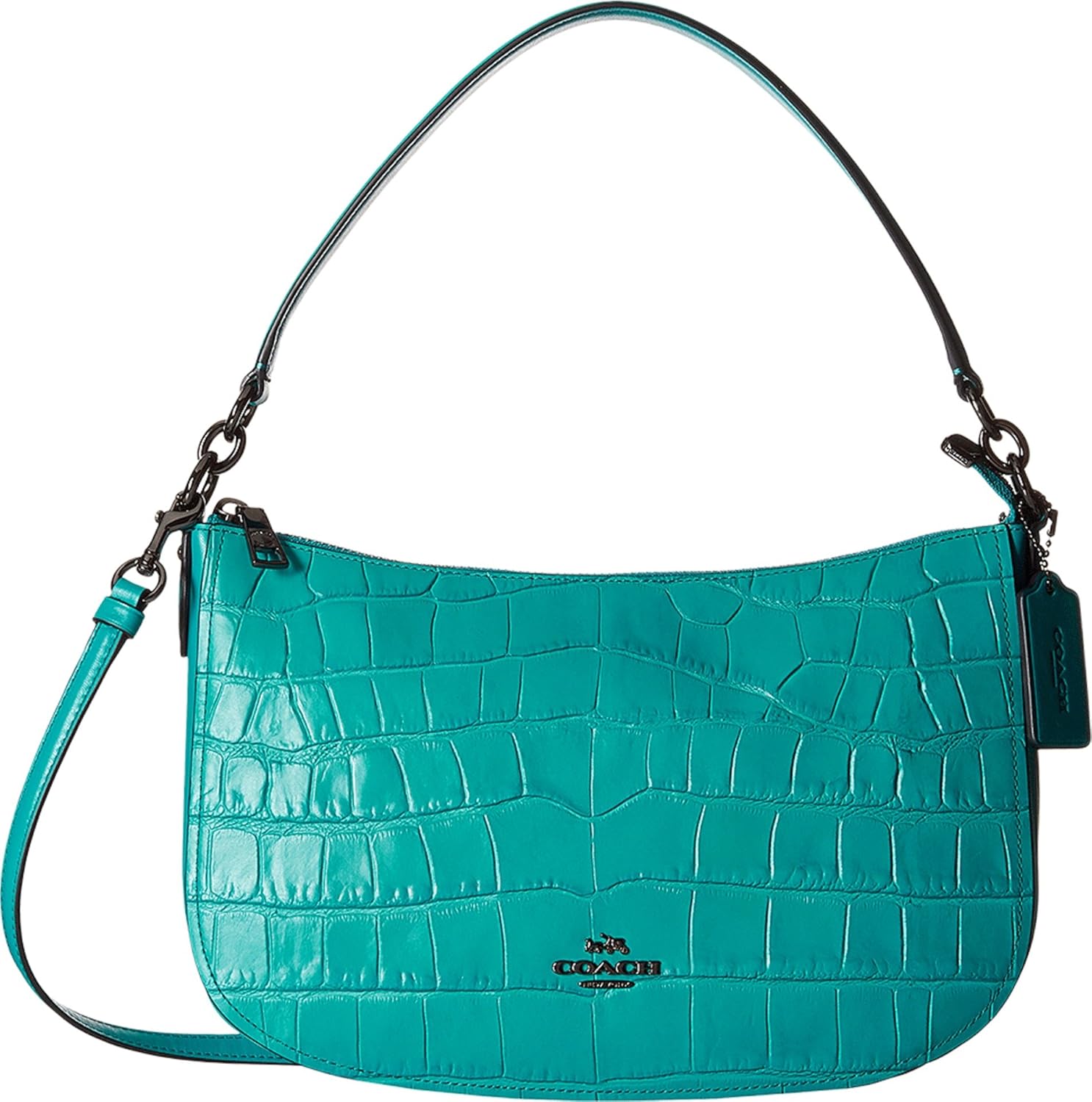 COACH Embossed Croc Chelsea Crossbody: Handbags: Amazon.com