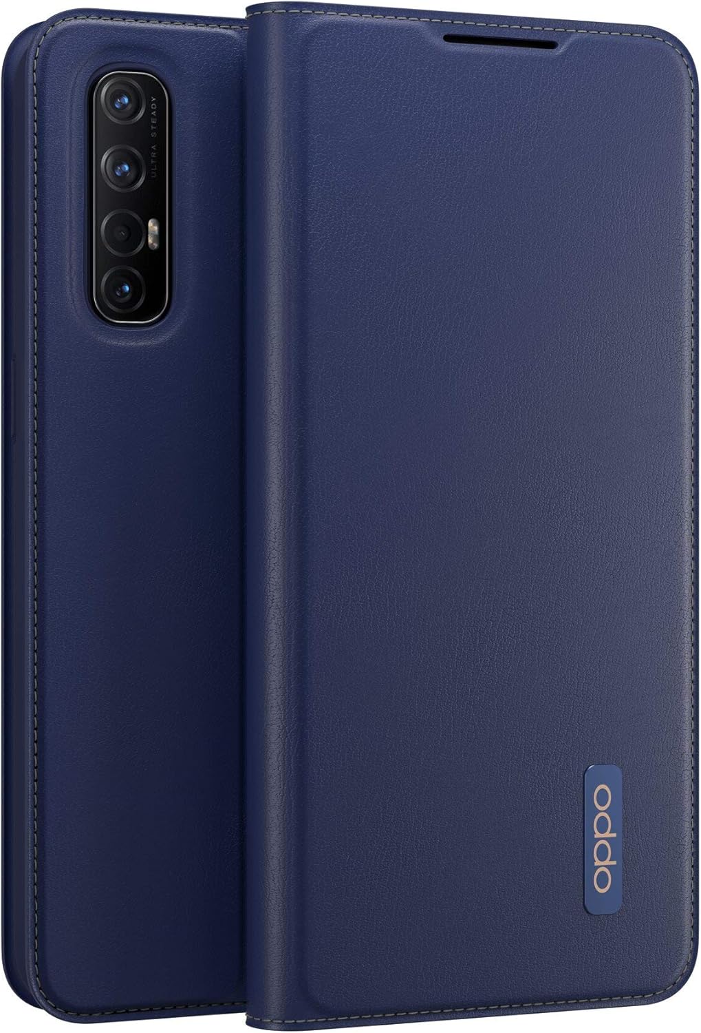 OPPO Case for OPPO Find X2 Neo Wallet Case Flip PU leather and TPU ...