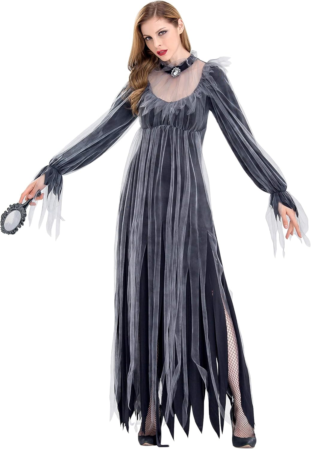 Liangzhu Femme Halloween Déguisement Performance sur Scène Costume de ...