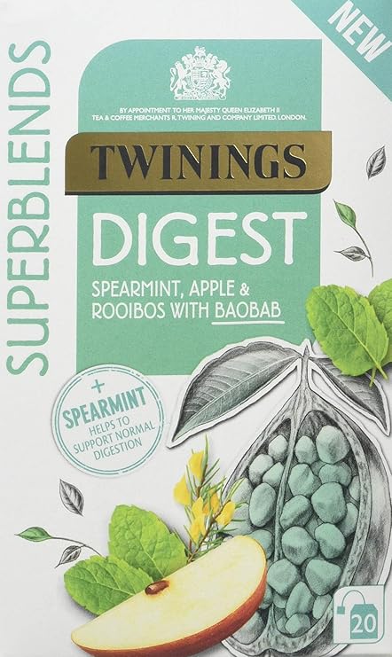 Twinings Superblends Digest Tea Bags, 20-Count, Pack of 4: Amazon.co.uk ...