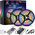 Amazon.com: Led strip lights,Tenmiro 32.8ft Led Strip Lights With 44key ...