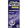 Amazon.com: Afrin No Drip Extra Moisturizing 12 Hour Nasal Congestion ...