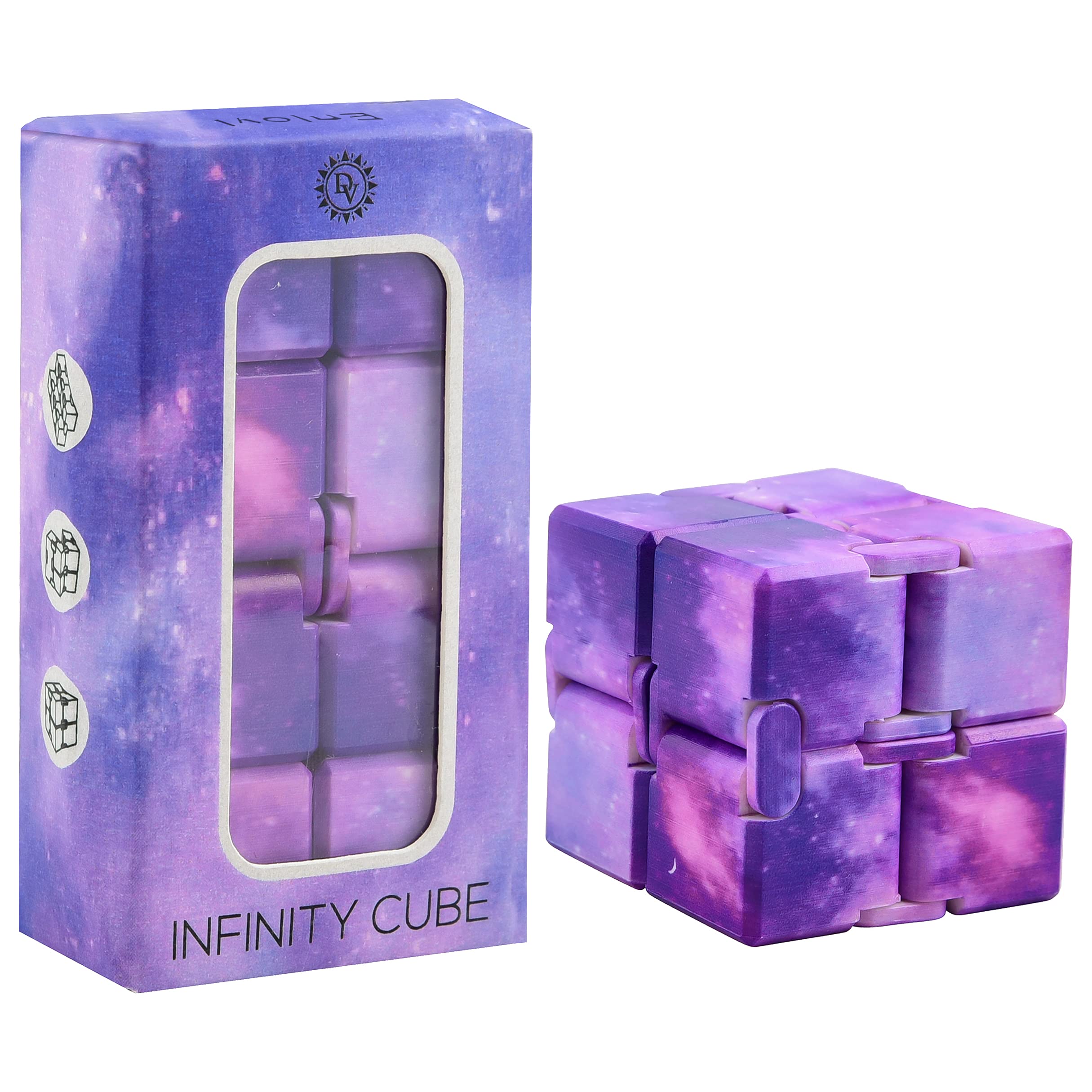 Mua Infinity Cubes, Durable Stress Relieving Purple Galaxy Fidget Toy ...