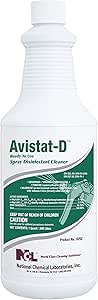 Amazon.com: AVISTAT-D Ready-To-Use Spray Disinfectant Cleaner 12/32 oz ...