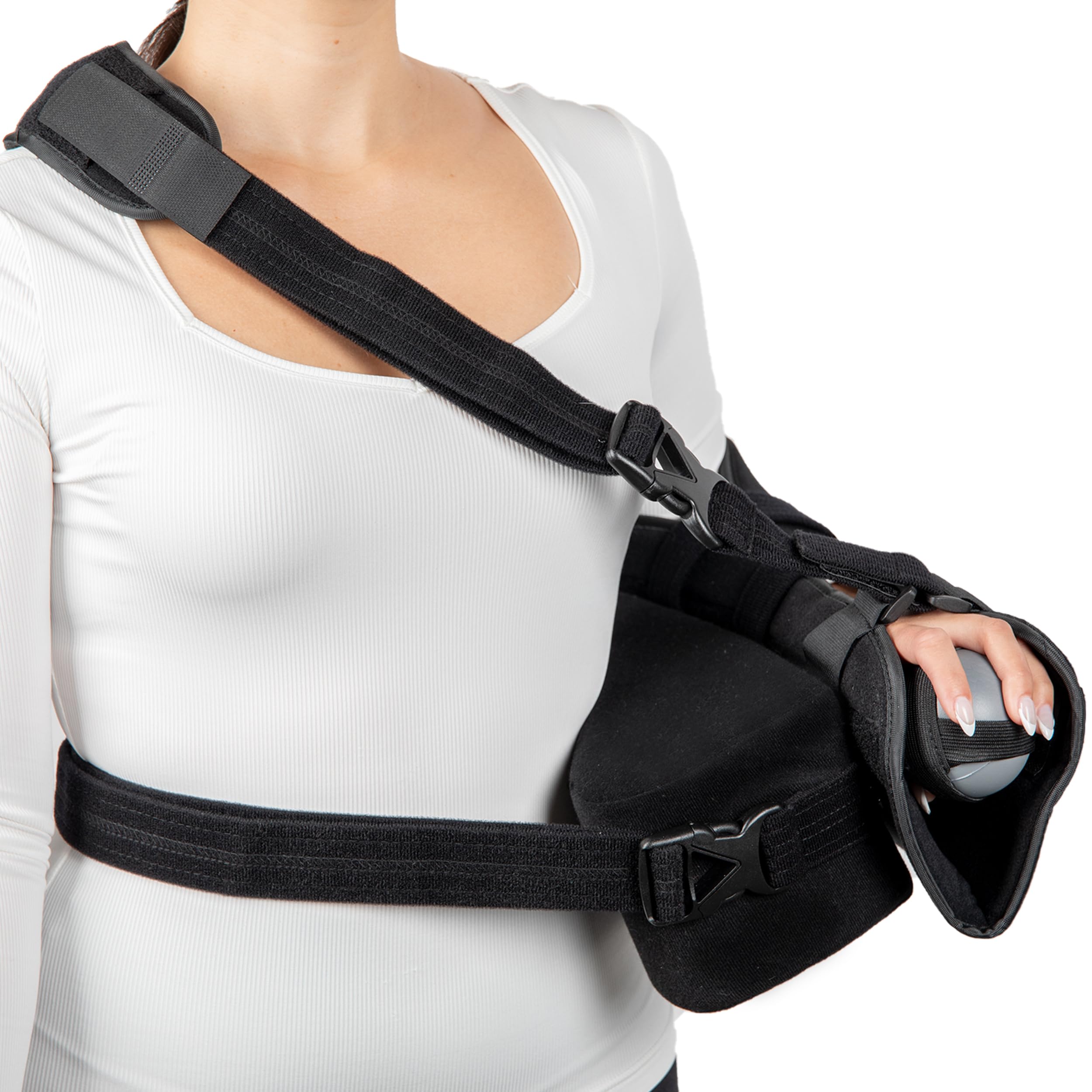 Mua Shoulder Immobilizer w/Removable Pillow – Rotator Cuff – Sublexion – Shoulder Abduction ...