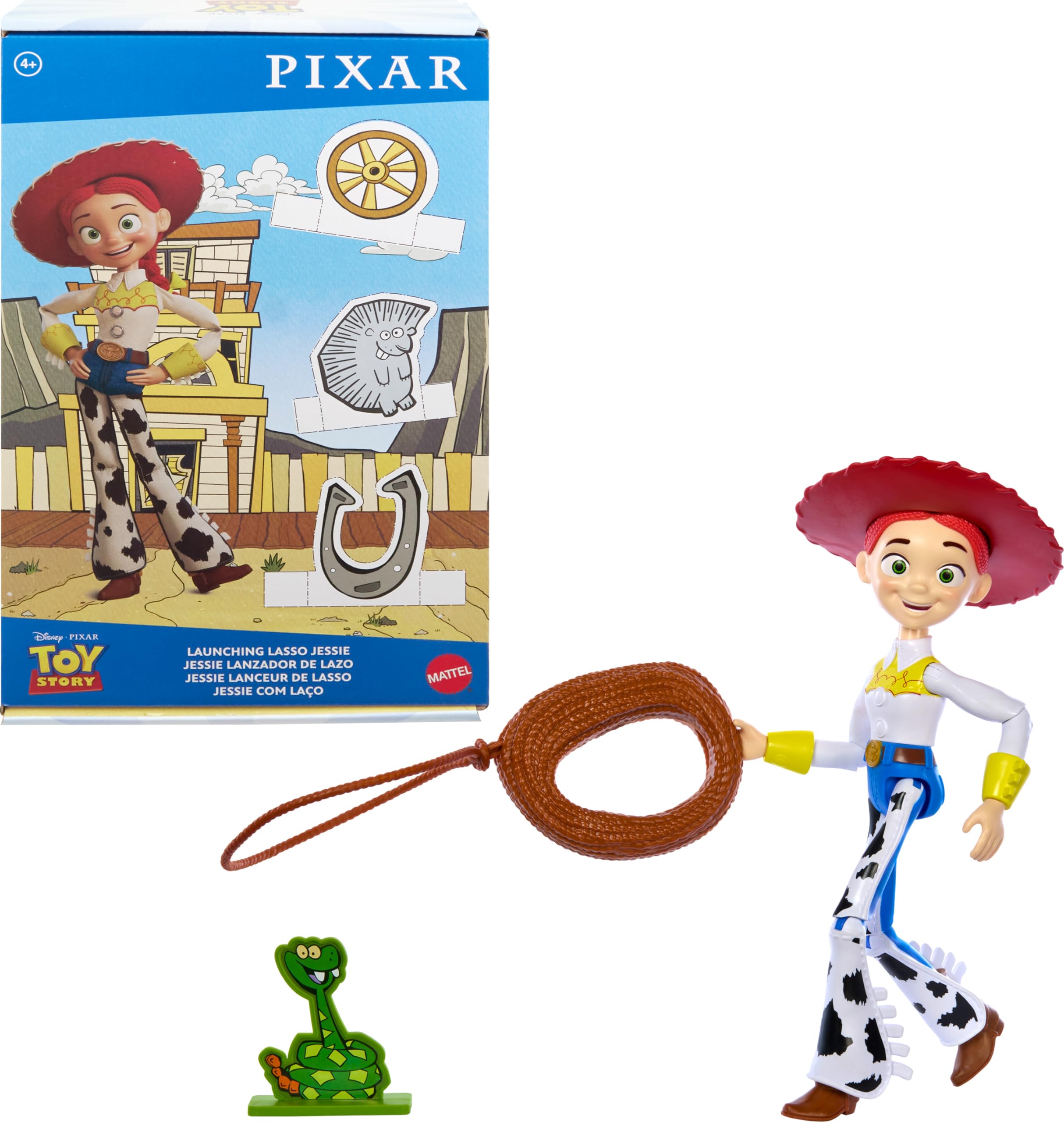 Mattel Disney and Pixar Toy Story Launching Lasso Action Figure ...
