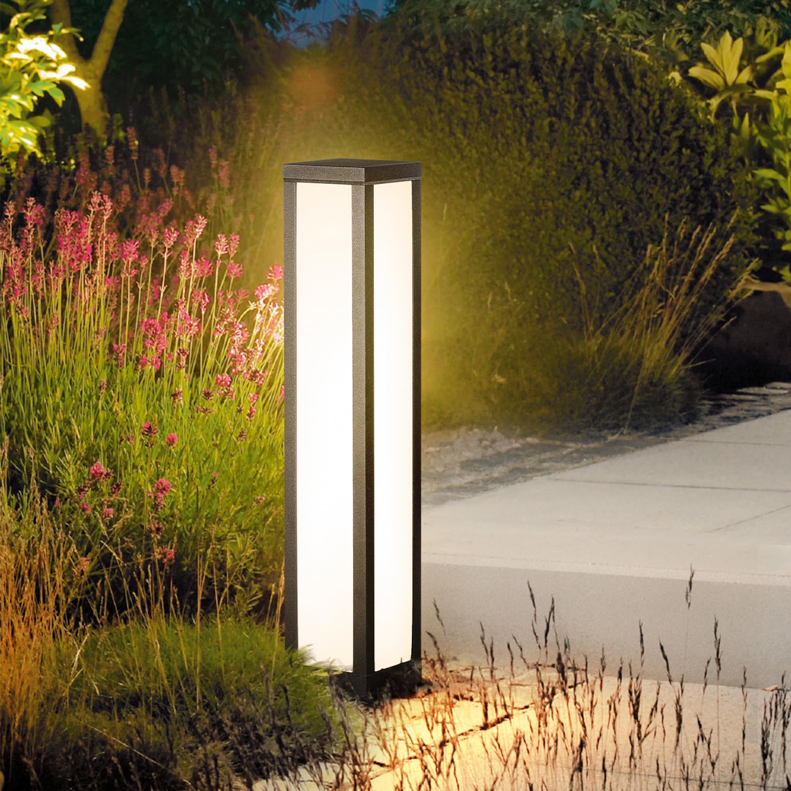 PAKEDANDUN Outdoor Landscape Path Light, Modern Driveway Lights 120V ...