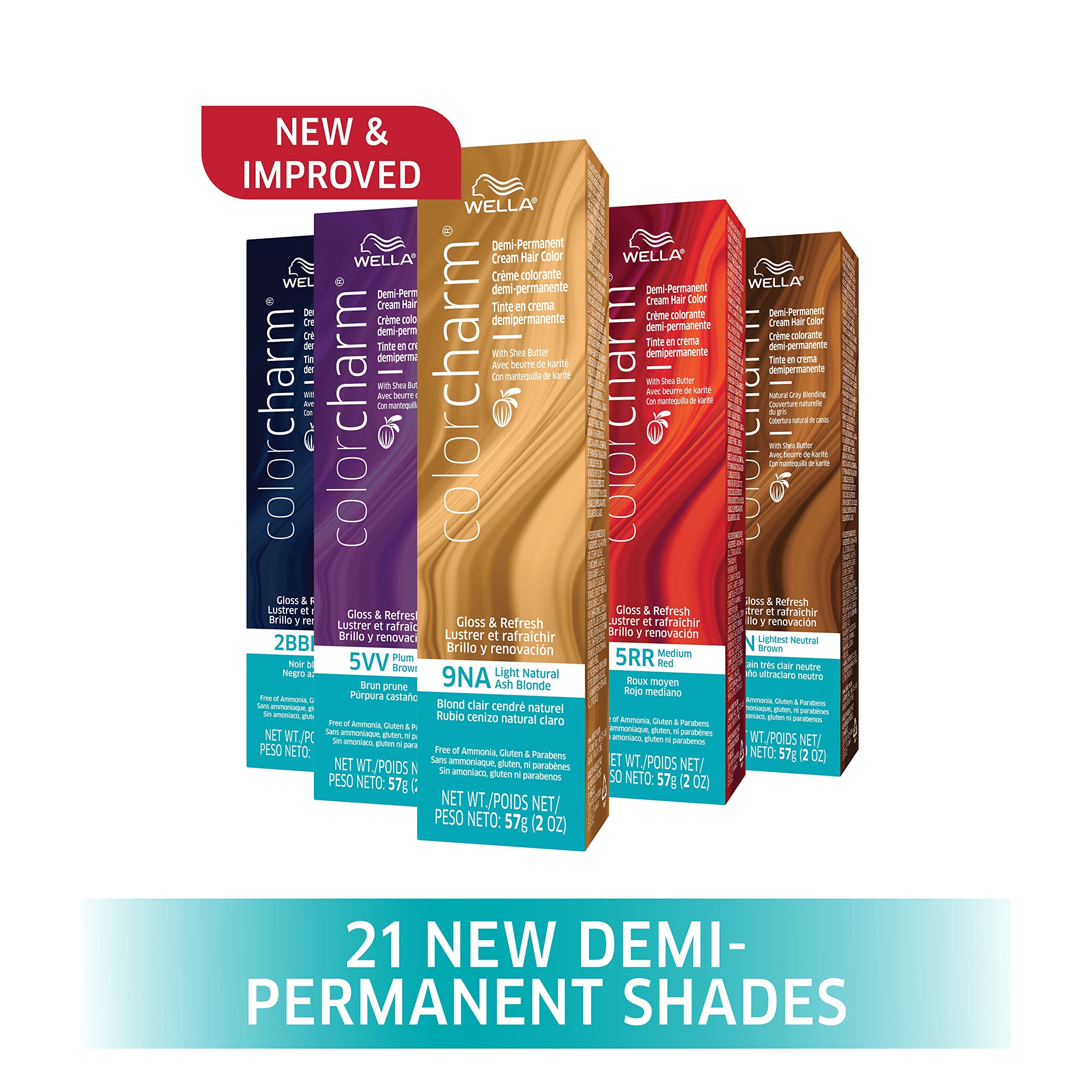 Mua COLORCHARM Demi Permanent Hair Color, Hair Dye for Gray Hair ...